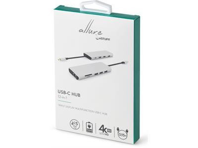 eSTUFF Single USB-C Dock - station d'accueil - USB-C 3.2 Gen 1 - VGA ...