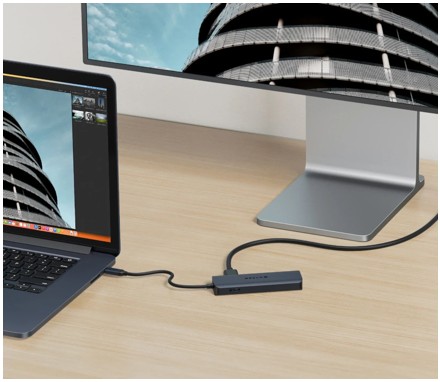 Hub USB-C à 6 ports HyperDrive Next (HD4002GL)