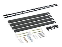 APC - Étagère pour rack - noir - 1U - pour NetShelter SX (AR8123BLK)