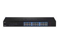 TRENDnet TEG S24G - commutateur - 24 ports - Montable sur rack ...
