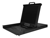 StarTech.com Console LCD 17" pour rack 1U - 16 ports (RKCONS1716K)