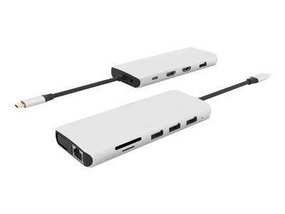 eSTUFF Single USB-C Dock - station d'accueil - USB-C 3.2 Gen 1 - VGA ...