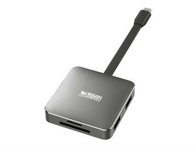 Urban Factory Hubee Light - station d'accueil - USB-C 3.1 - HDMI (TCM05UF)