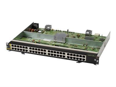 HPE Aruba 6400 48-port 1GbE Class 4 PoE v2 Module - commutateur - 48 ...