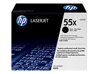 HP 55X - à rendement élevé - noir - originale - cartouche de toner ...