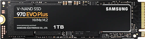 Samsung SSD Internes NVMe et SATA